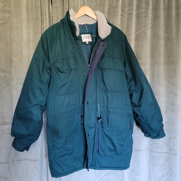 St. John's Bay | Jackets & Coats | 9s Green Quilted Oversized Duck ...